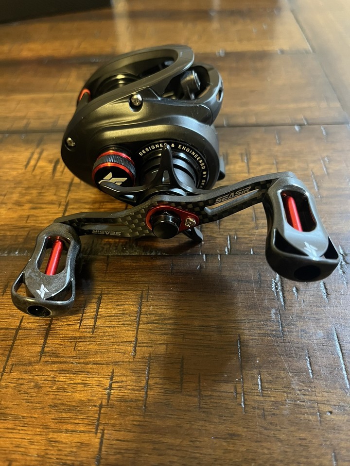SEASIR MANSORY Pro Bait Cast Reel right hand, 8.1:1 w/ BFS/spare spool ...