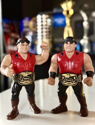WWE Quebecers WWF HASTTEL TOYS Grapplers & Gimmicks Retro Hasbro ...