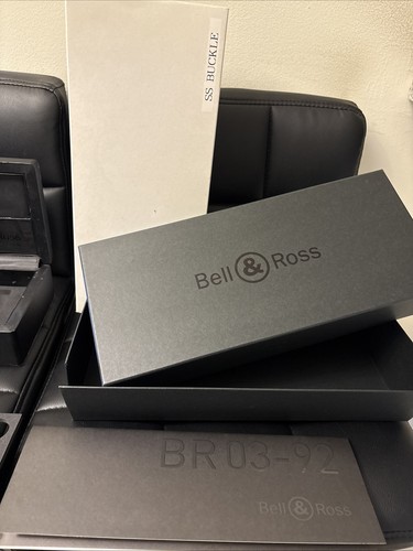 Bell Ross BR 03-92 Presentation Box Case Full Set. Books, Tools, Manual ...