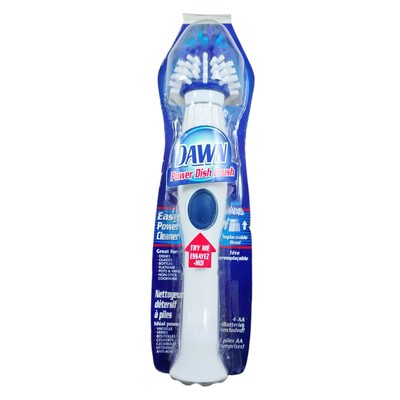 Dawn Power Dish Brush Battery Operated Power Scrubber Spin Head New ...