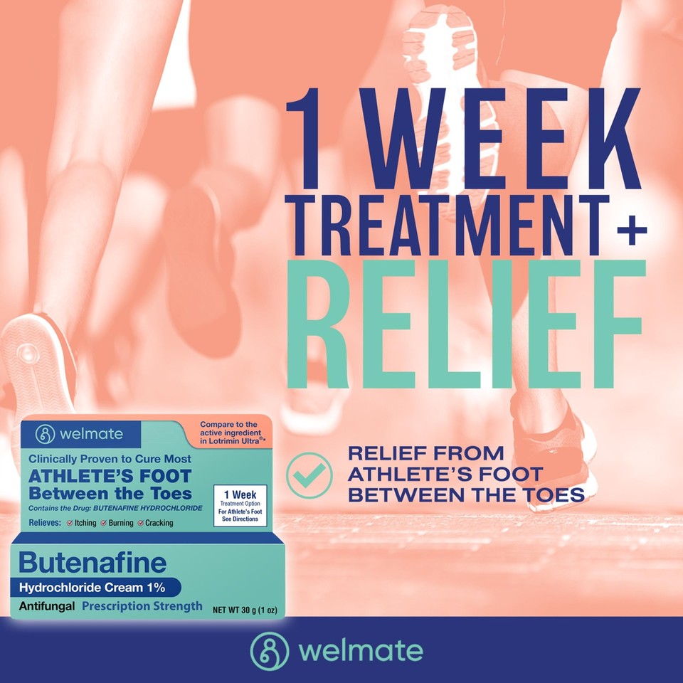 - Athletes Foot Treatment Extra Strength - Antifungal Cream ...