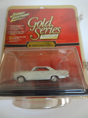 1966 CHEVY NOVA JOHNNY LIGHTNING GOLD SERIES MUSCLE CARS 1:64 | eBay