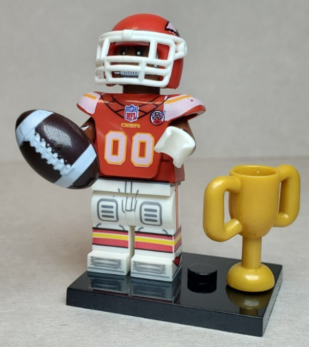 8 Custom Lego NFL Pro Football Player Team Minifigures | eBay