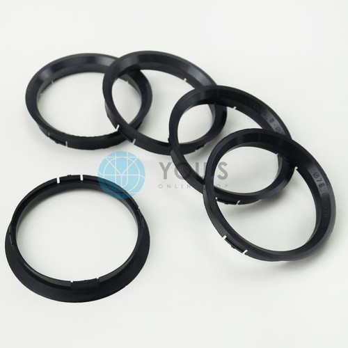 5 x CENTER RINGS SPACER RING ALLOY RIMS Z31 76.0 70.6 ZB Para Alutec ...