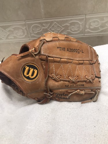 Wilson A2000 L Boy’s Mens 11.75” Pro-Stock Baseball Pitchers Glove ...
