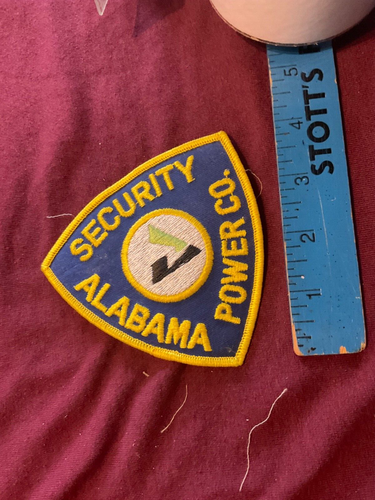 Alabama Power Company Security Vintage Patch | eBay