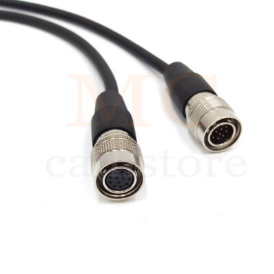 Hirose 12Pin Male to 12Pin Female Cable for Hitachi Panasonic Sony CCD ...