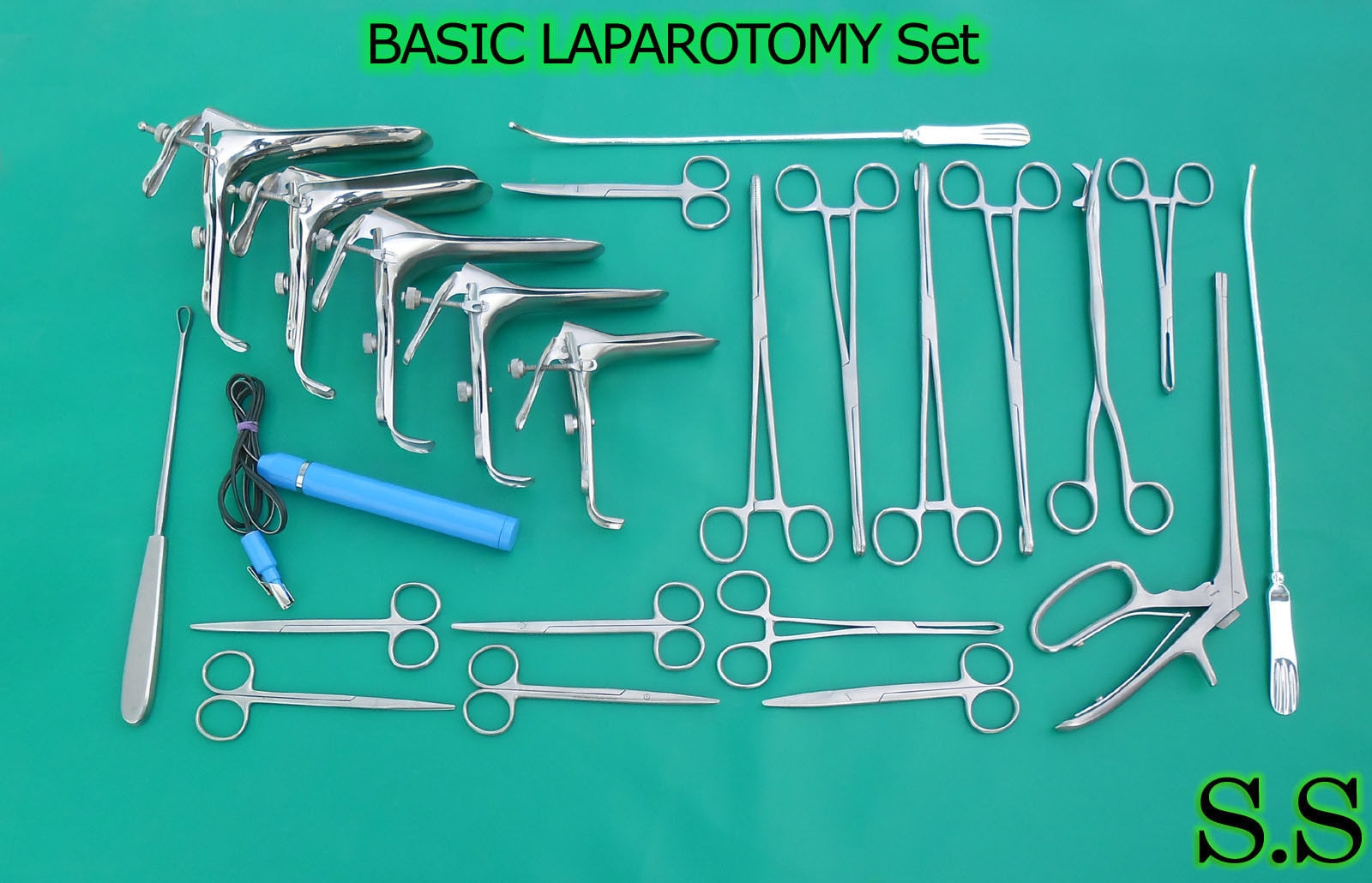 BASIC LAPAROTOMY Set of 34 Instruments DS-984 | eBay