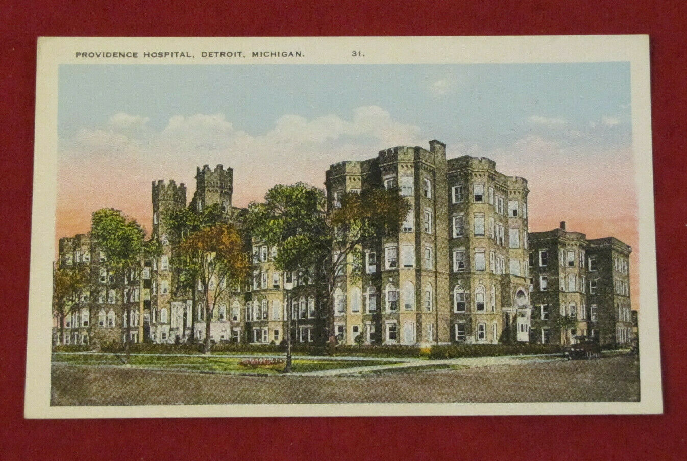 Vintage Early 1900's Providence Hospital, Detroit, Mi. Postcard | eBay