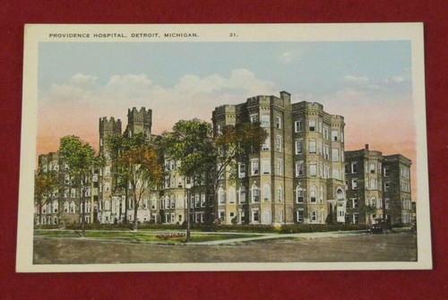 Vintage Early 1900's Providence Hospital, Detroit, Mi. Postcard | eBay