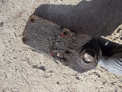 Ford 8N Tractor original main drawbar draw bar anchor brace bracket for ...