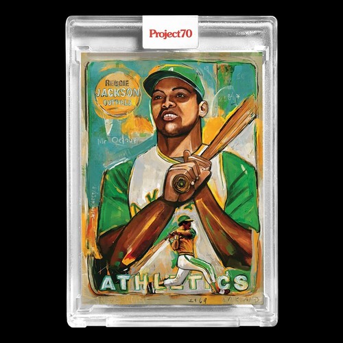 Topps Project 70 Card 38 - Reggie Jackson by Andrew Thiele - PR 2513 ...