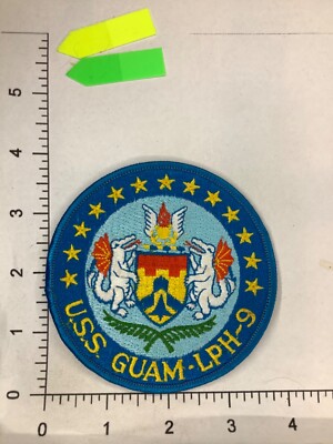 VINTAGE U.S NAVY USS GUAM SHIPS PATCH | eBay