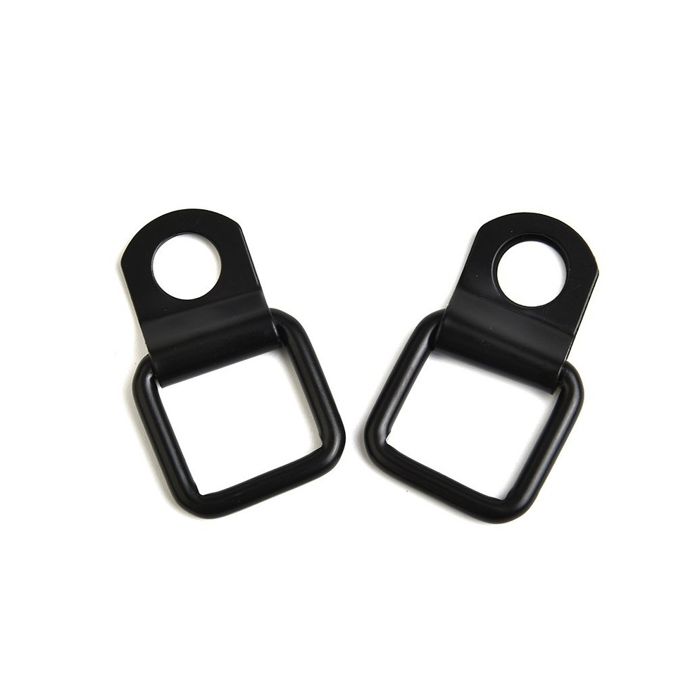 6 X Black Heavy Duty Fixing Point Anchor Lashing Eye Tie Down Loop D ...