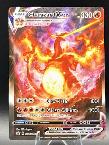 Charizard Vmax - SWSH261 - Alt Art - UPC - SWSH Black Star Promo ...