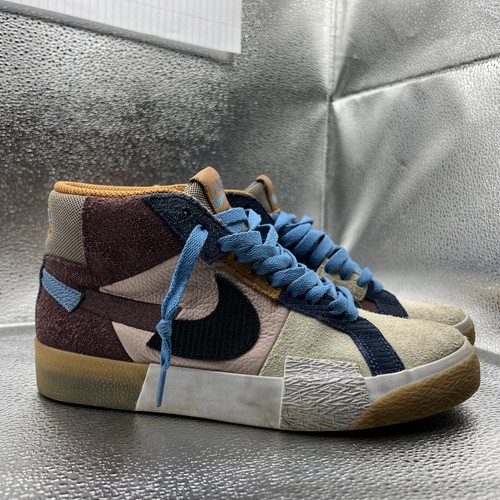 Nike SB Blazer Mid Mens Youth Boys Size 5.5 PRM Mosaic DA8854-600 ...