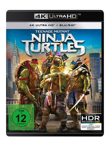 Teenage Mutant Ninja Turtles - 4K Ultra-HD (4K UHD Blu-ray) (UK IMPORT ...