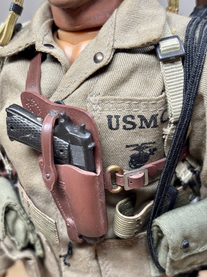 1/6 WWII USMC Marine Rifleman Figure Pacific War Gear Weathered ...