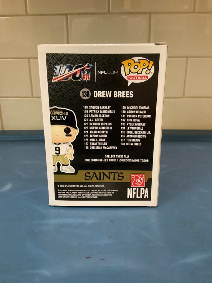 Funko Pop - New Orleans Saints Drew Brees ……. No. #138 | eBay