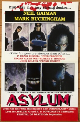 ASYLUM - Promotional Poster - 1994 | eBay