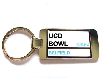 UCD DUBLIN STREET SIGN KEYRING KEYFOB KEY FOB OR BOTTLE OPENER GIFT | eBay