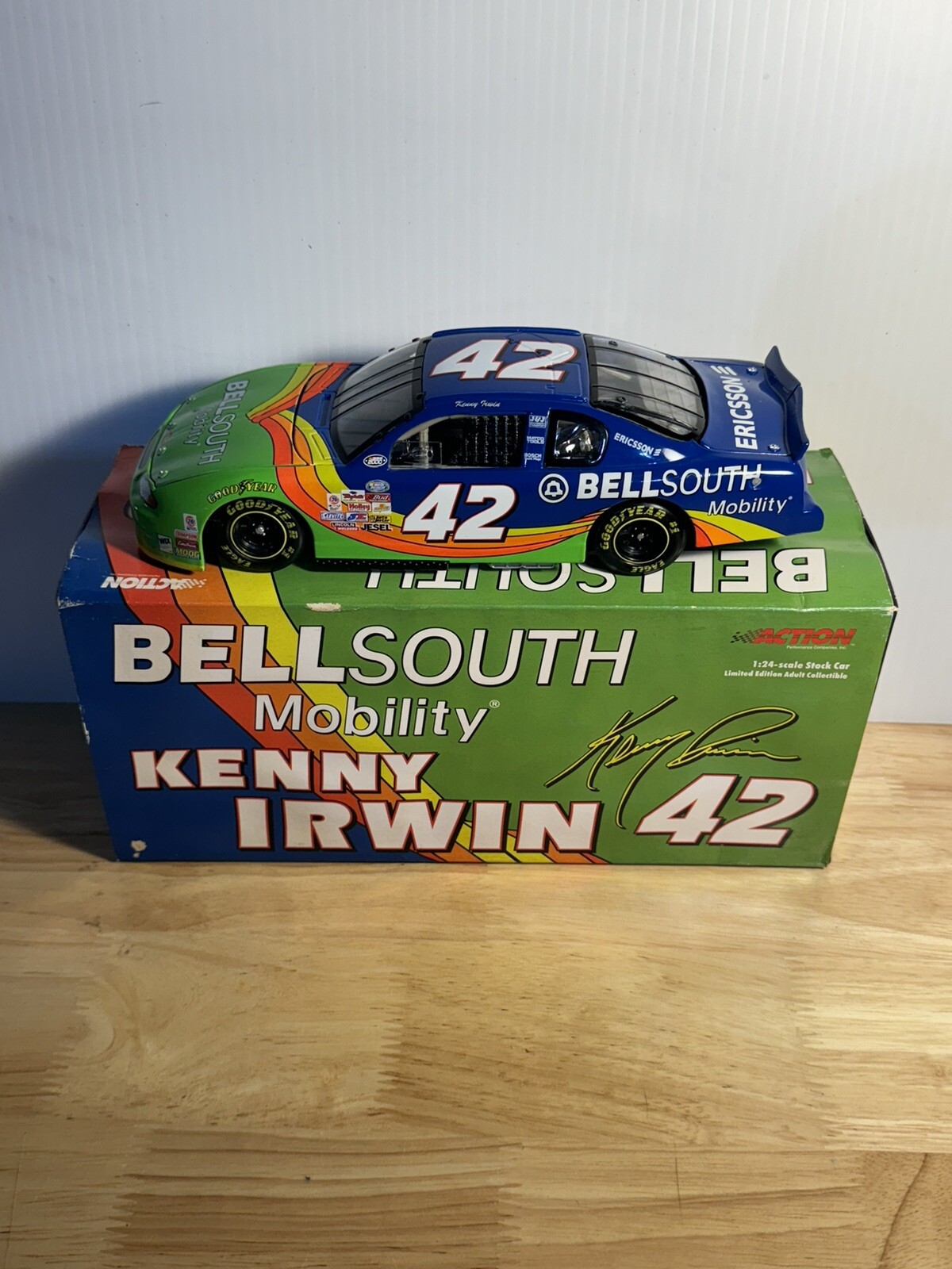 1/24 Nascar Diecast, Kenny Irwin #42, Bellsouth, 2000, Action, Monte ...