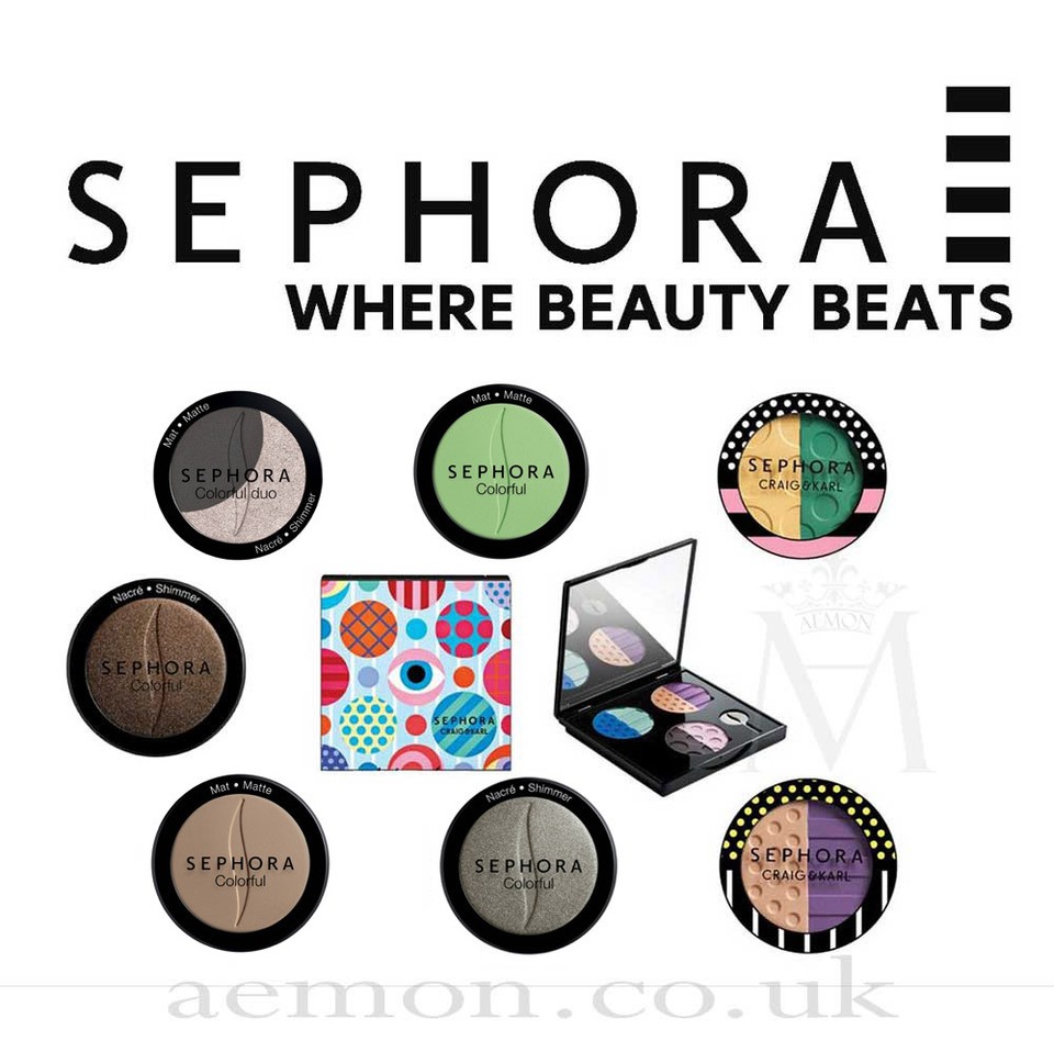 Sephora Colorful eyeshadow single: matte,shimmer,glitter or duo ...