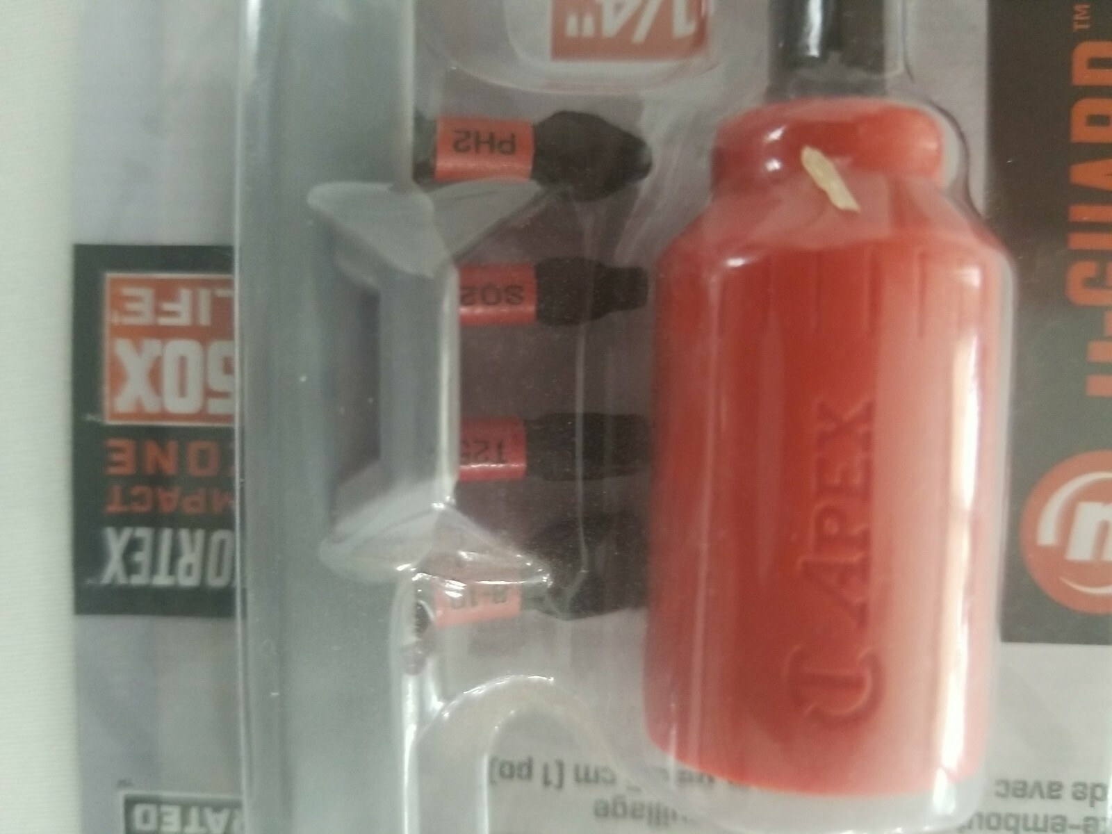 Magnetic Bit Holder u-GUARD Covered Quick Ch.Crescent Apex CAUGBQ2QR-4 ...