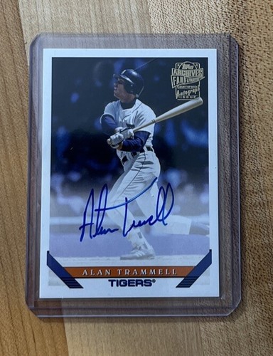 2022 Topps Archives - 1993 Fan Favorites Autographs #93FF-AT Alan ...
