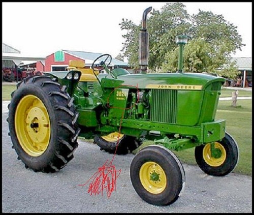 3020 JOHN DEERE TRACTOR COMPLETE DECAL SET 🎯 | eBay