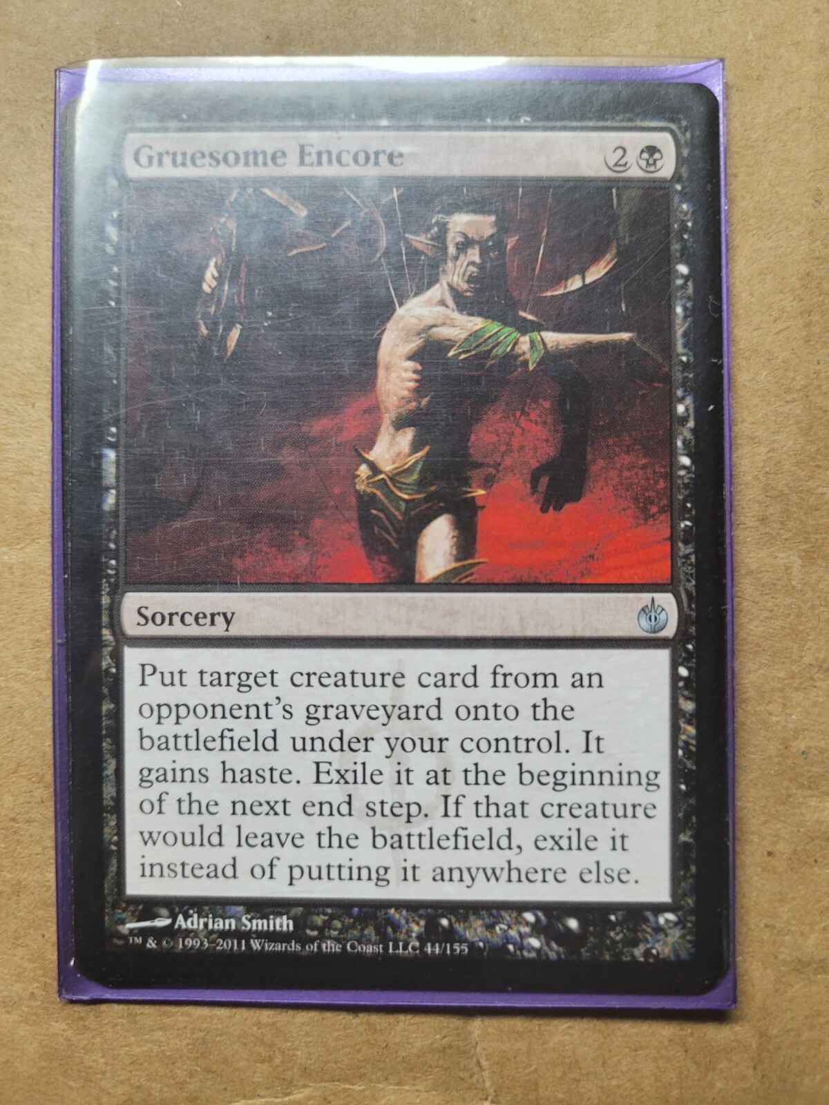 4 x Magic the Gathering MTG Gruesome Encore (44) Mirrodin Besieged LP ...