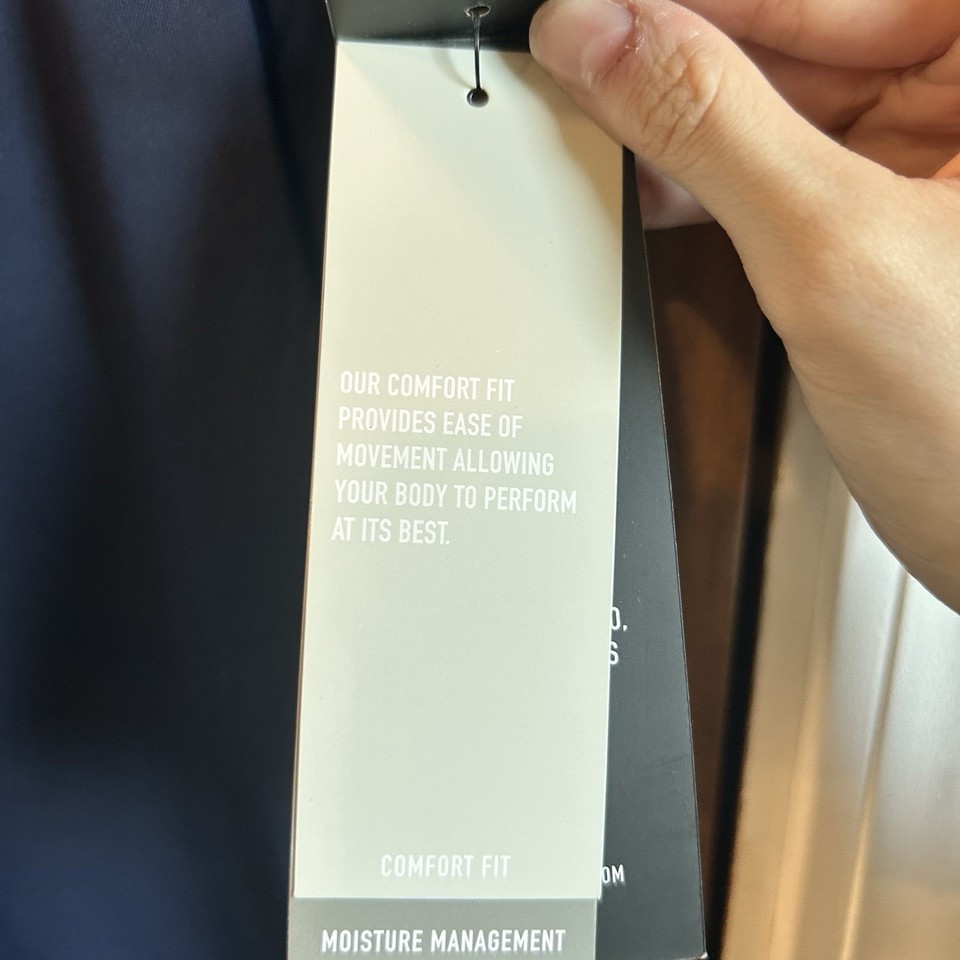 LEG3ND Shorts Men's Size M 34 (36 in waist) Navy Blue Stretch 7" Inseam ...