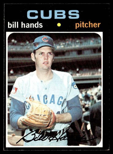 1971 Topps #670 Bill Hands Baseball Chicago Cubs | eBay