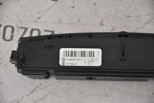 Mercedes ML W164 Pannello Di Controllo A1648704610 | eBay
