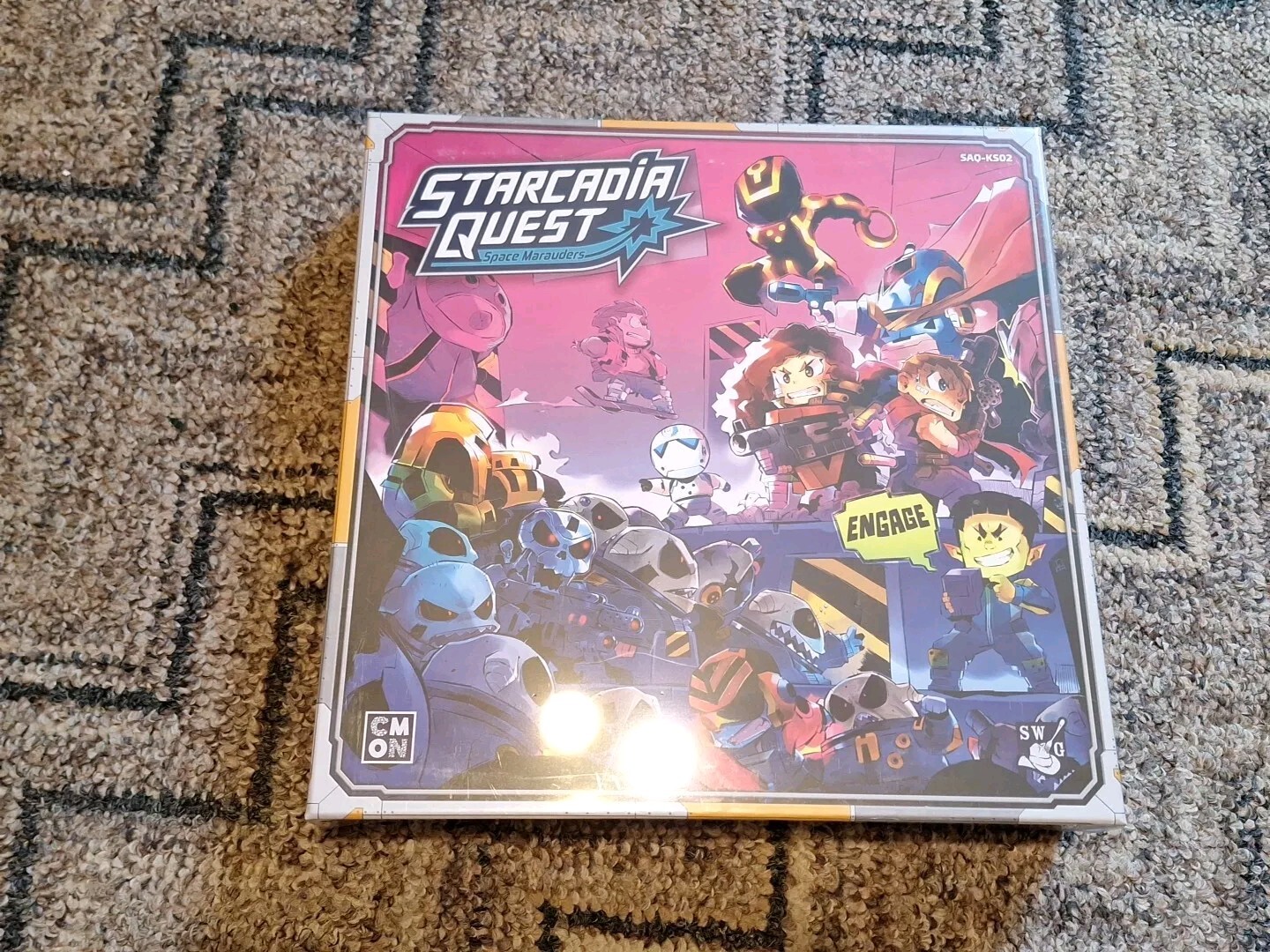 Cmon Starcadia Quest Space Marauders KS Expansion Sealed New