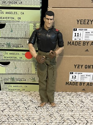 1996 Hasbro GI Joe Marcus Flint Action Figure Pawtucket Movable hands ...