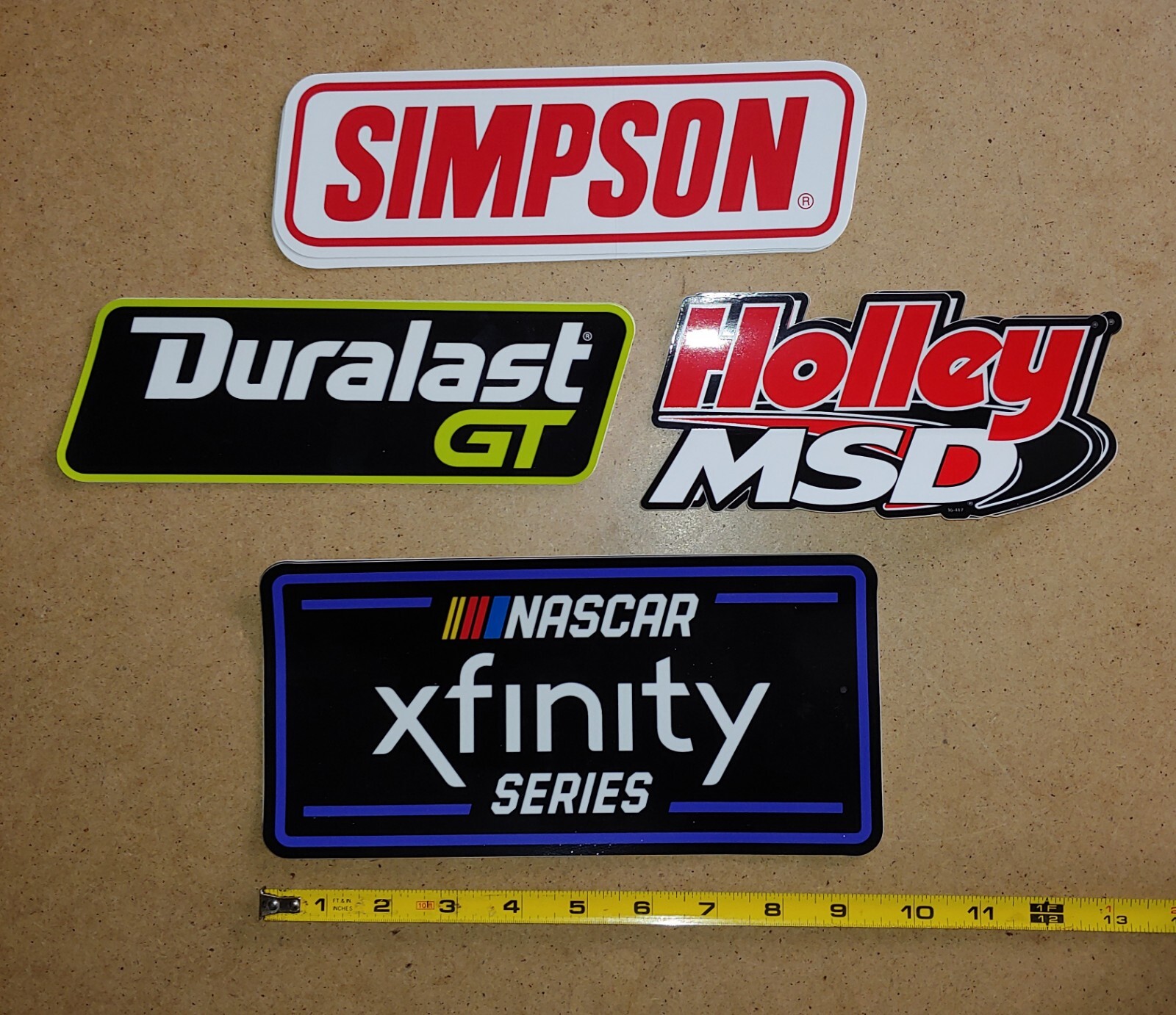 NASCAR Xfinity Series Tech Inspection blue Decal Sticker lot 9” | eBay