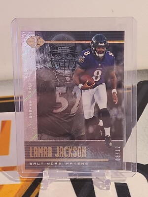 2019 Panini Illusions Ray Lewis/LaMar Jackson Trophy Collection #8/12 ...