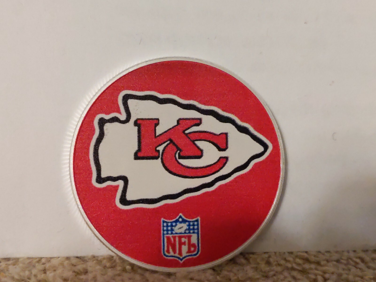 NFL Kansas City Chiefs Stainless Steel Coin | eBay