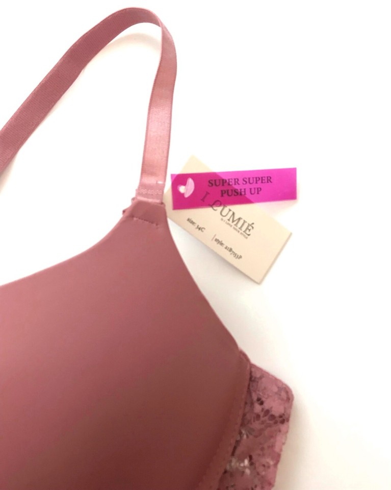 ILYS Front Closure Super Super Push Up Convertible Bra 32B,34B,38B,34C ...