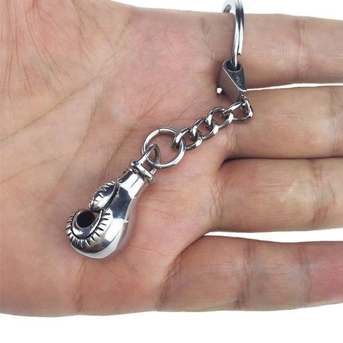 Metal Boxing Gloves Box Glove Keyring Keychain Key Ring Chain Fob Bag ...