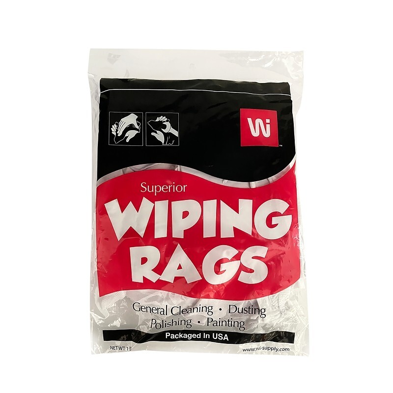 WIPING RAGS 1LB BAG CLEANING DUSTING POLISHING PAINTING RAGS FAST SHIP ...