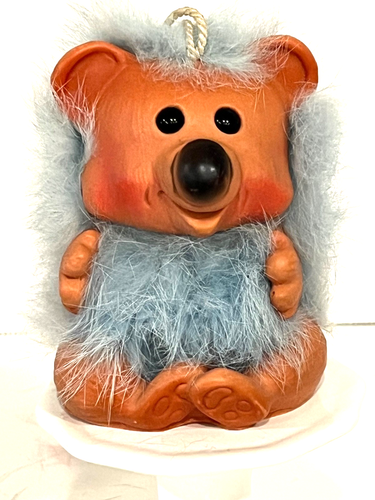 Troll HAPPY GANG KOALA BEAR Dam Rauls UK Plastec Blue Fur Excellent ...
