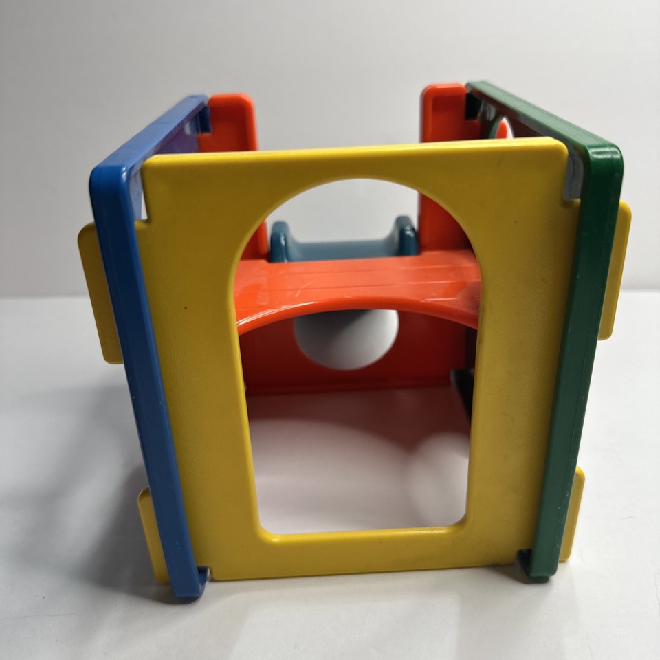 Vintage Little Tikes Dollhouse Size Playground Jungle Gym Slide ...