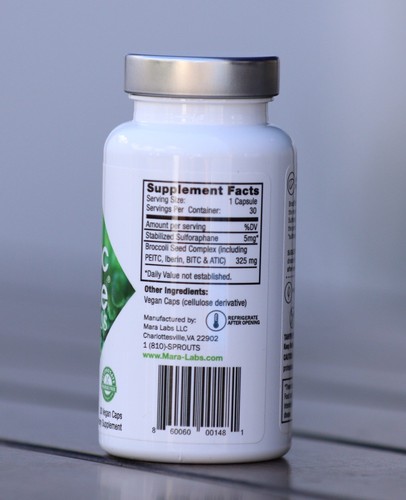 Mara Labs Broc Elite Plus | Broccoli Supplement w/Stabilized ...