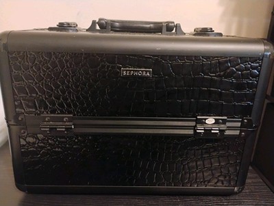 Vintage *rare* Sephora Train Makeup Case Black.No Key! | eBay