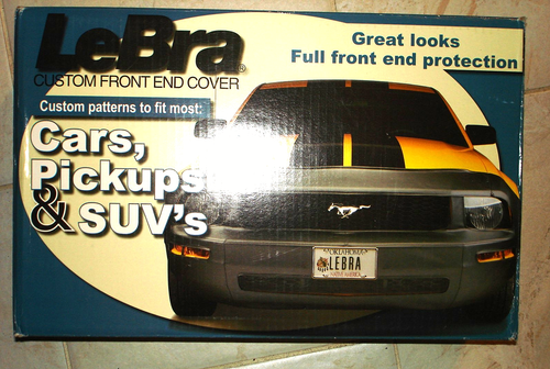 Lebra Front End Mask Cover Bra Fits TOYOTA YARIS 2009-2012. NEW IN BOX ...