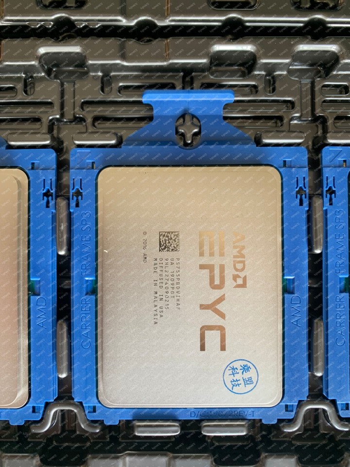AMD EPYC 7551P 32-Core 2.0GHz 180W SP3 Server CPU Processor Non-Dell ...