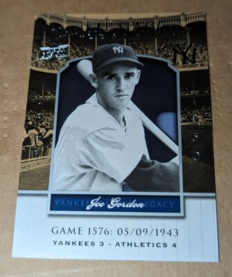 2008 Upper Deck Yankee Stadium Legacy # YSL1576 Joe Gordon New York ...