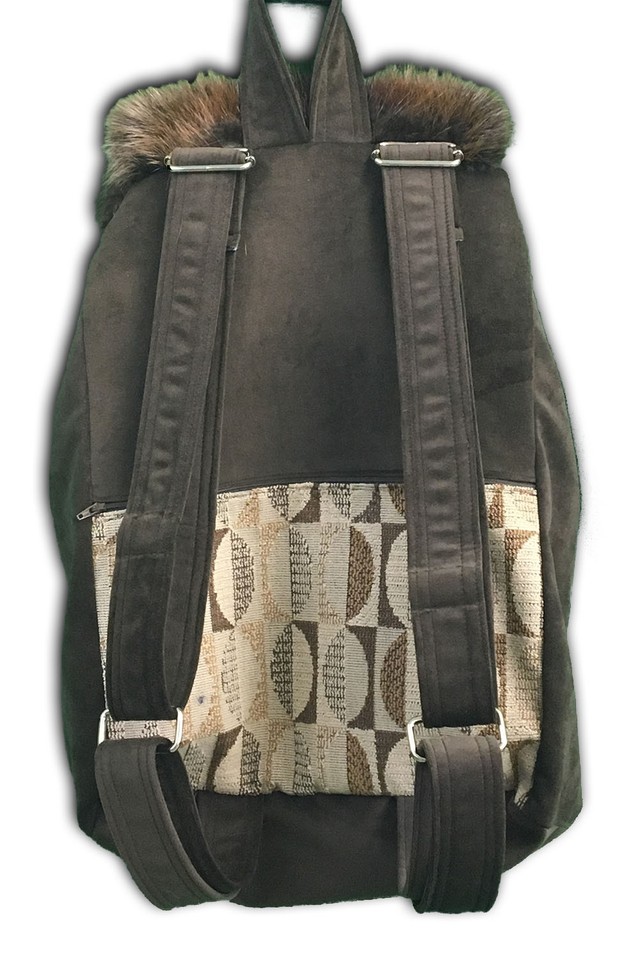AuSable® Brand Fur Traveler's Beaver Backpack | eBay